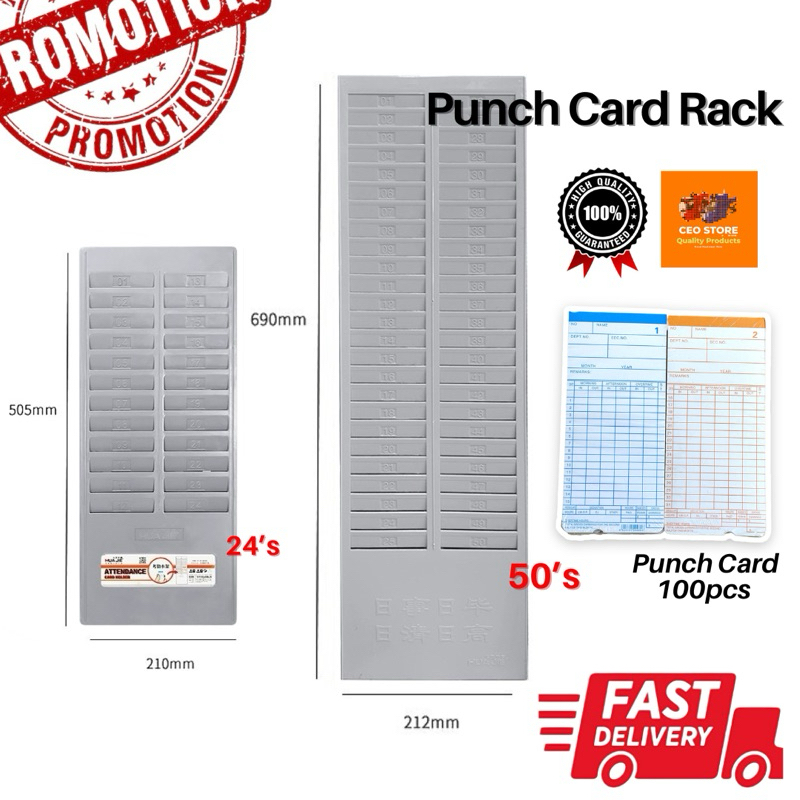 Punch Card Holder Punch Card Rack Time Card Rack Time Card Punch Card ...