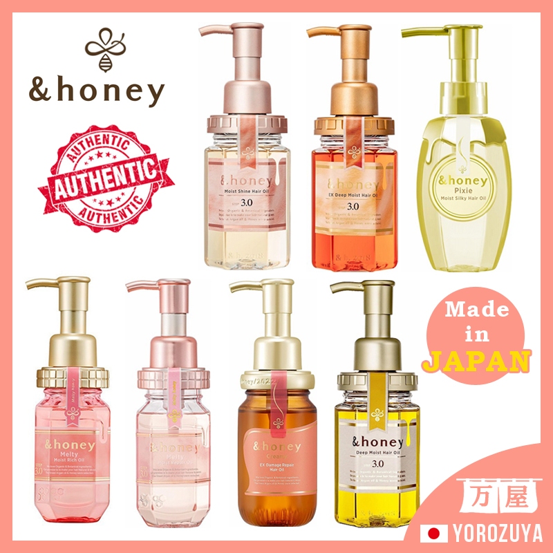 [Hair Oil / Made in JAPAN] & Honey Organic Hair Oil 3.0 / 100mL [Direct ...