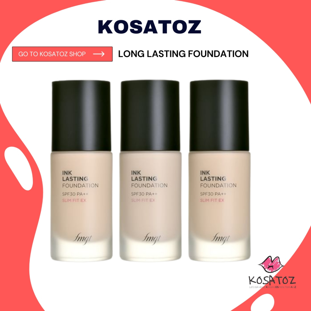 The Face Shop FMGT Ink Lasting Foundation Slim Fit EX - Ready Stocks ...