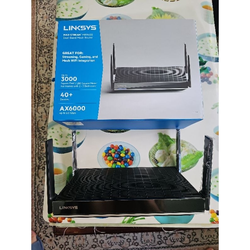 Linksys Max-Stream Dual-Band AX6000 Mesh WiFi 6 Router | Shopee Singapore