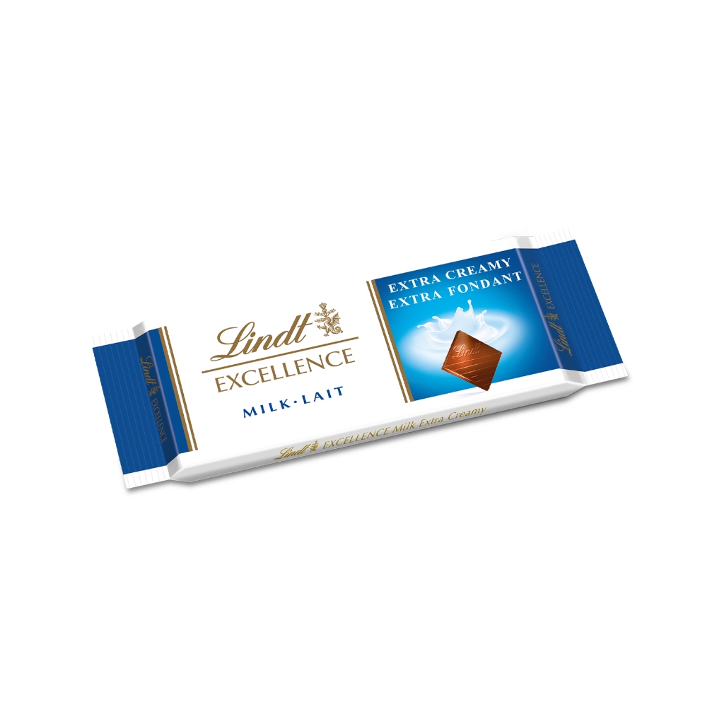 Lindt EXCELLENCE Extra Creamy Milk Chocolate Bar 35g | Shopee Singapore