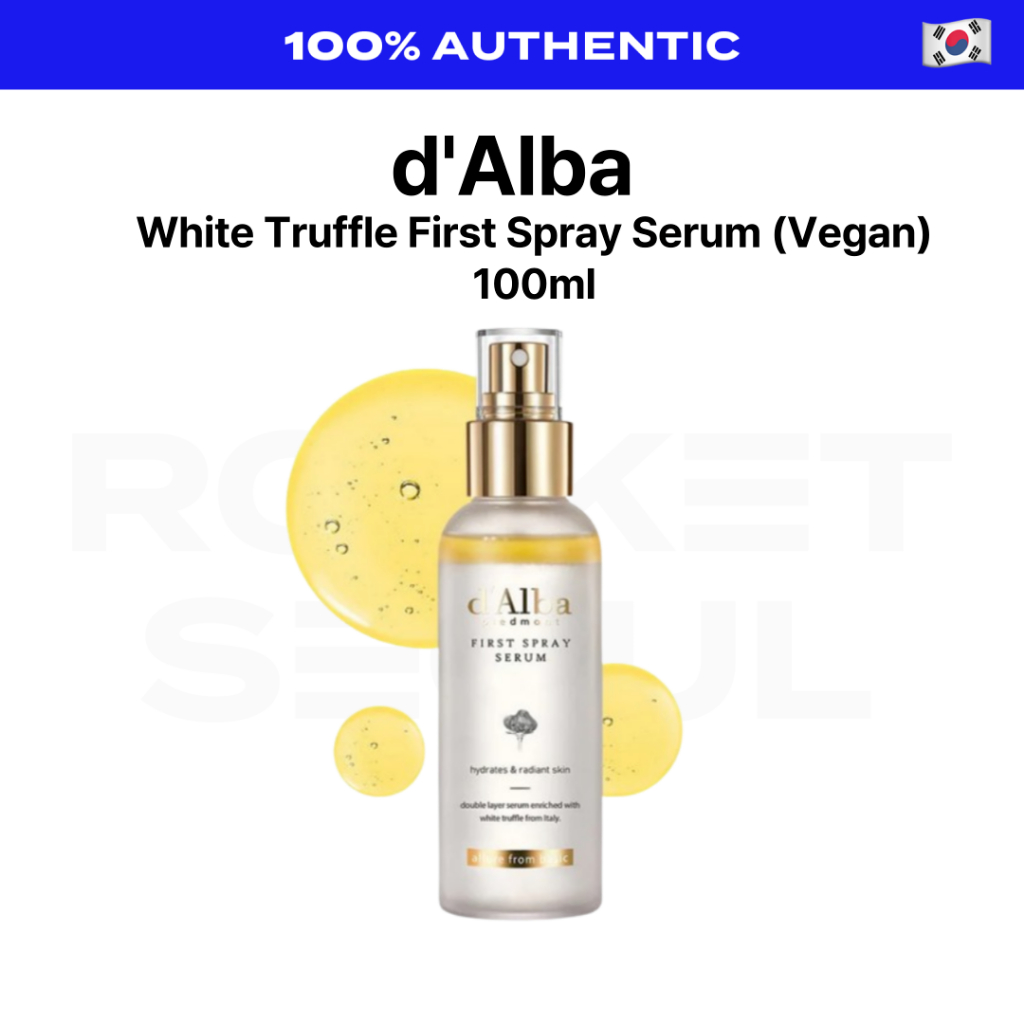 [d'Alba] White Truffle First Spray Serum (Vegan) 100ml | Shopee Singapore