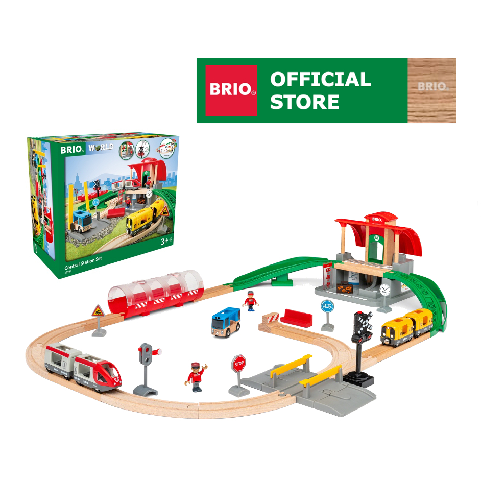 BRIO Official Store SG - Central Station Set(33989) | Shopee Singapore