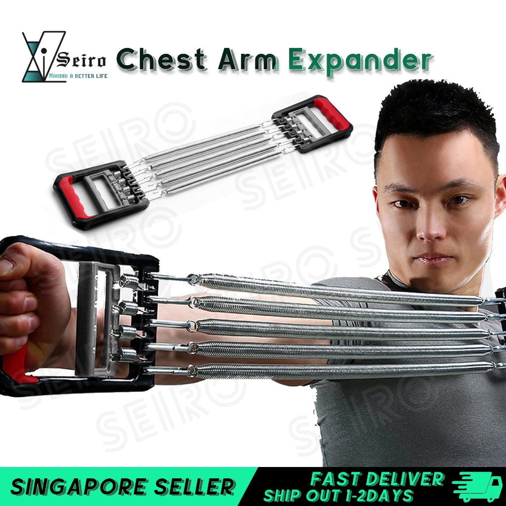 【SG】Chest Expander Arm Expander Chest Arm Blaster with Adjustable 5 / 7 ...