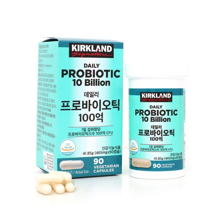 [exp:06/2026] [Kirkland Signature] Daily Probiotic 10 Billion 465mg x 90 Capsules | Shopee Singapore
