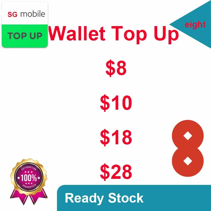 Eight Telecom Topup Wallet / Renew your plan | Shopee Singapore
