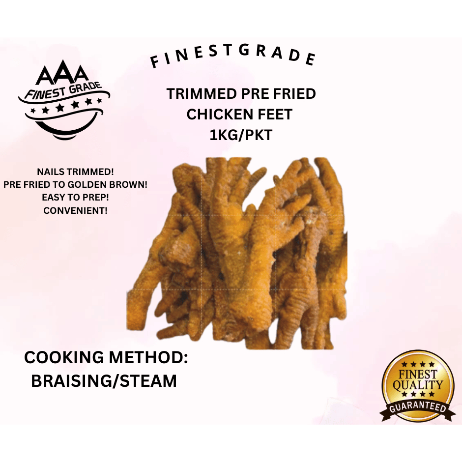 Golden Palm Frozen Fried Chicken Feet KG/pkt- 炸鸡脚 1kg | Shopee Singapore