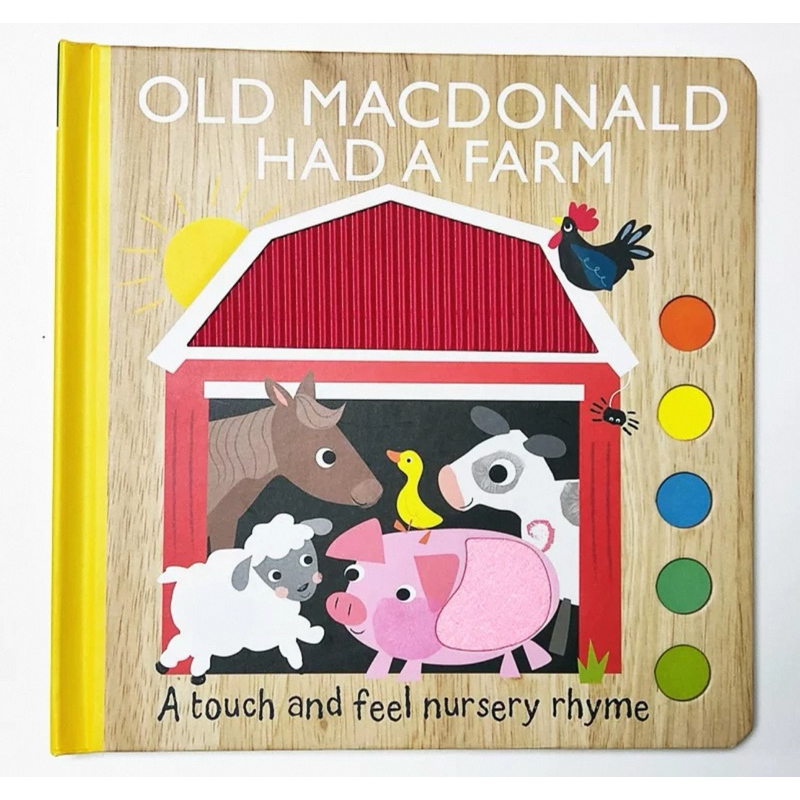 Old Macdonald Had A Farm （Touch and Feel Nursery Rhyme Board Book ...