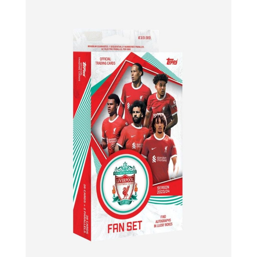 Liverpool Topps Official Fan Set Season 2023/24 - Liverpool FC LFC ...