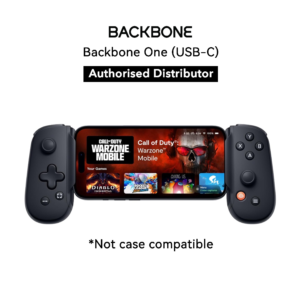 BACKBONE One 1st Generation (USB-C) - Mobile Gaming Controller for ...