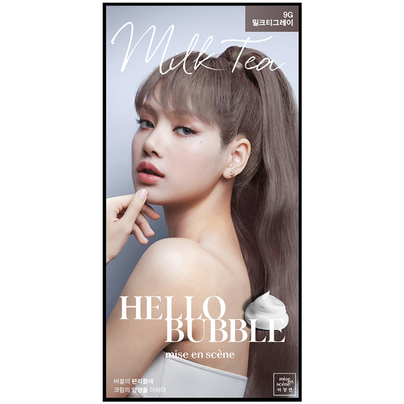 miseenscene hello bubble hair dyes - milktea gray | Shopee Singapore