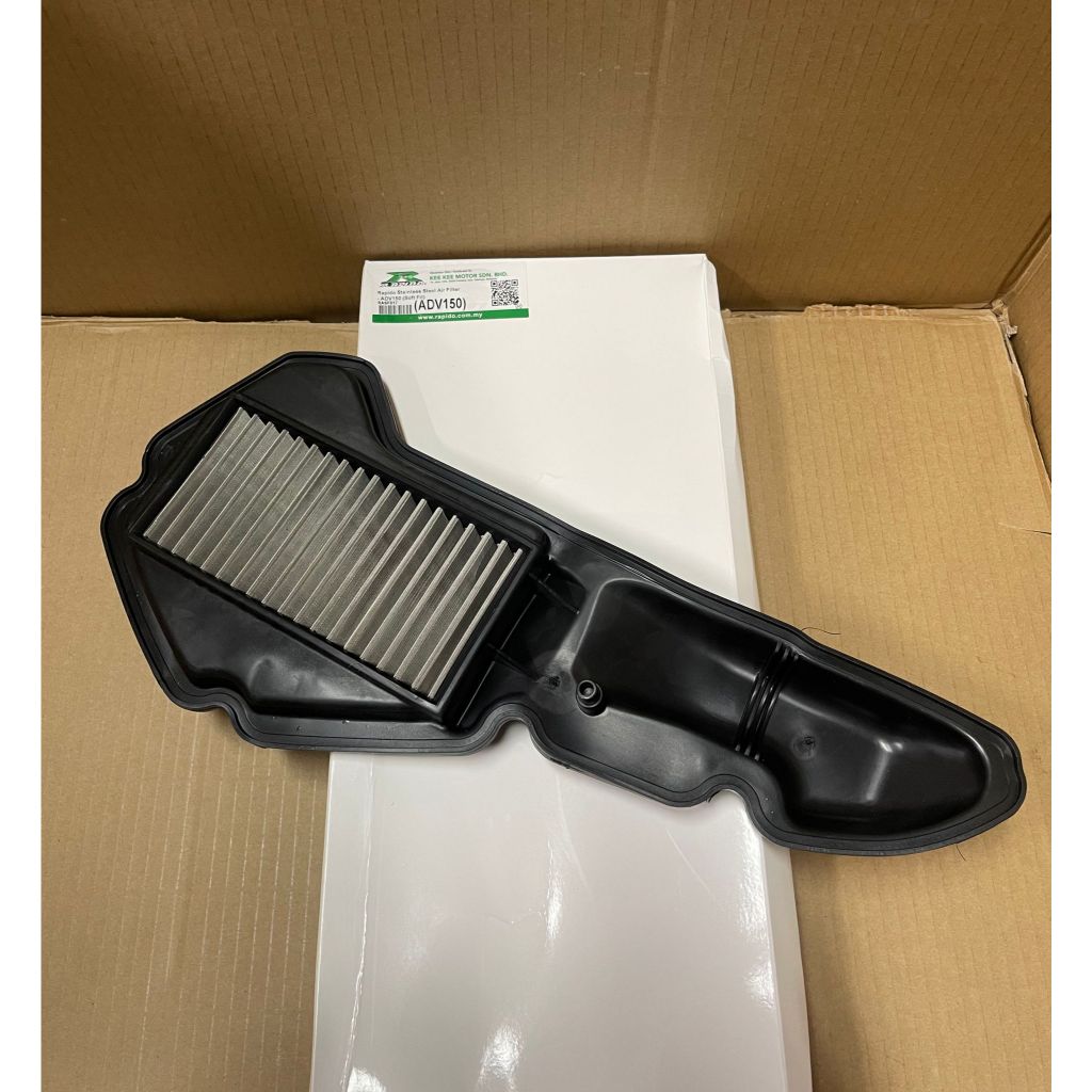RAPIDO Honda ADV150/ PCX2018 STAINLESS STEEL AIR FILTER | Shopee Singapore