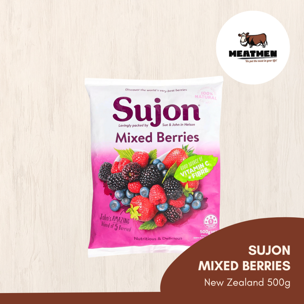 [FROZEN] SUJON NEW ZEALAND MIXED BERRIES (500G) | Shopee Singapore