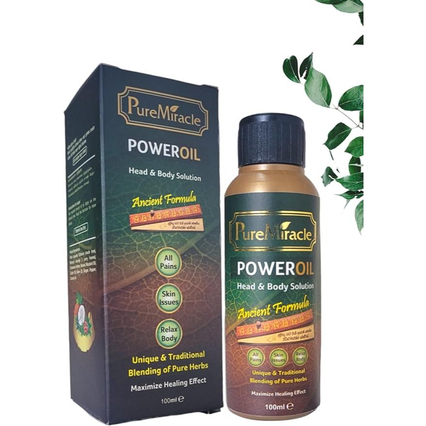 PURE MIRACLE POWER OIL for Head And Body - 360-YEAR-OLD ANCESTRAL ...