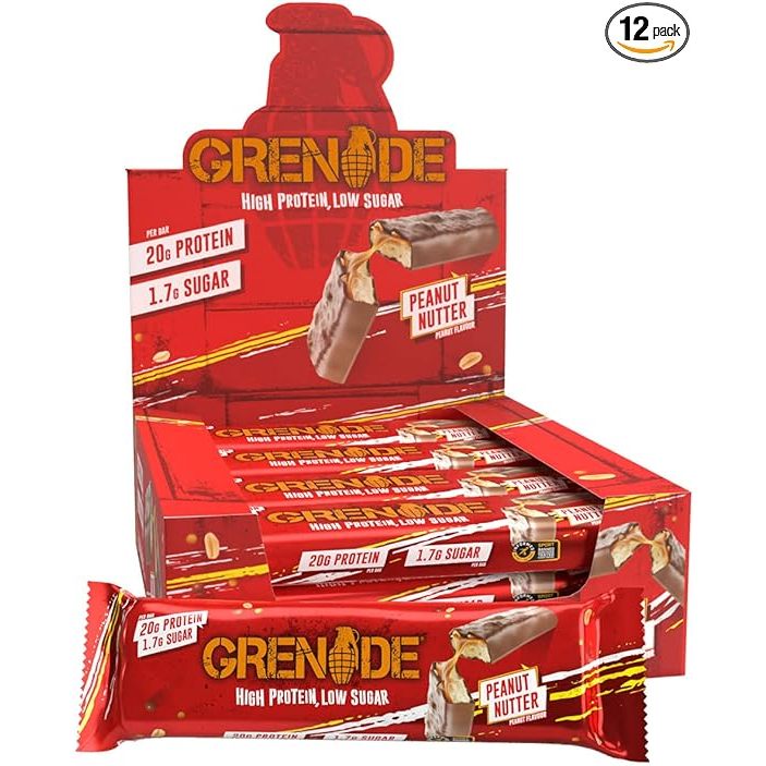 Grenade Carb Killa High Protein and Low Sugar Candy Bar helps Build ...