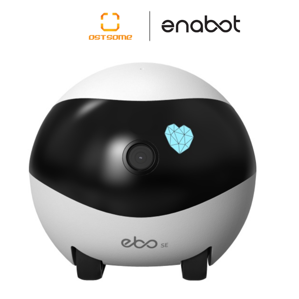 Enabot Ebo SE Smart Familybot Remote Robot CCTV for Family | Shopee ...