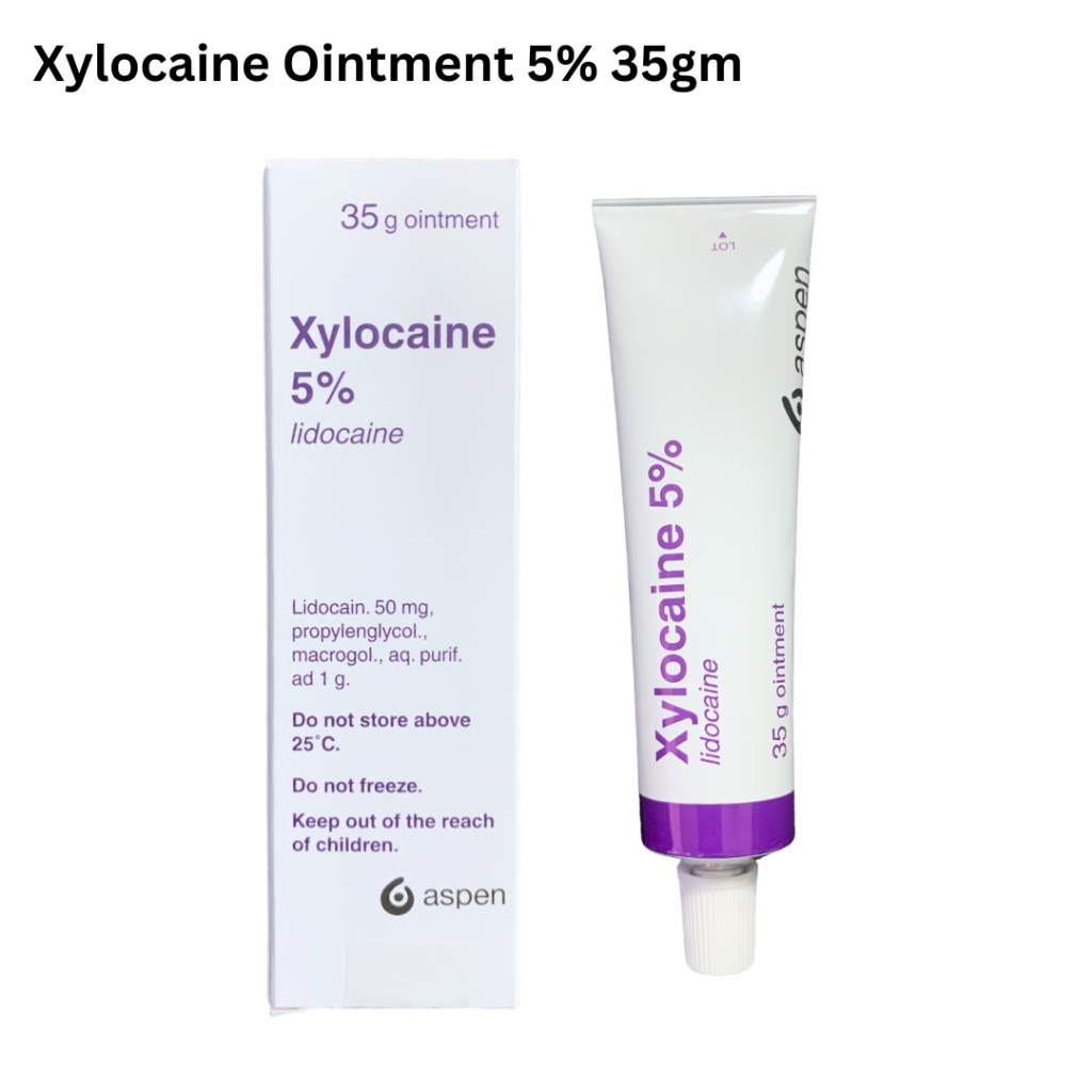 Xylocaine Ointment 5% 35 gm for Skin Pain and Irritation Relief | Shopee Singapore