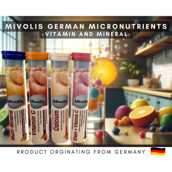 Mivolis Vitamin C Effervescent Tablets - 20 Tablets | Shopee Singapore