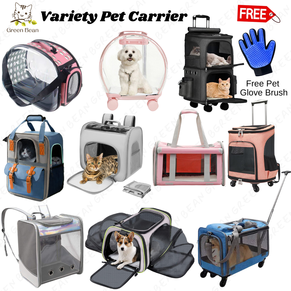 Pet Carrier Backpack Cat Carrier Dog Carrier Pet Backpack Trolley Sling ...