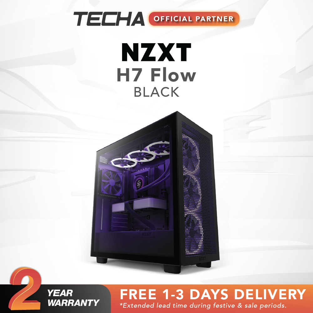 [FAST SHIP] NZXT H7 Flow / H5 Flow | Mid-Tower Airflow Gaming PC Case ...
