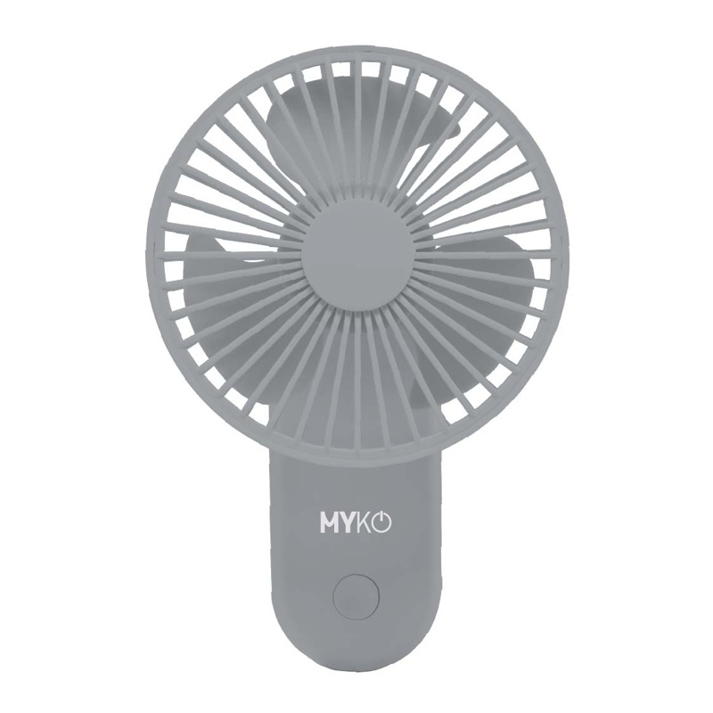 MYKO USB Magnetic Clip Mini Fan Grey | Shopee Singapore