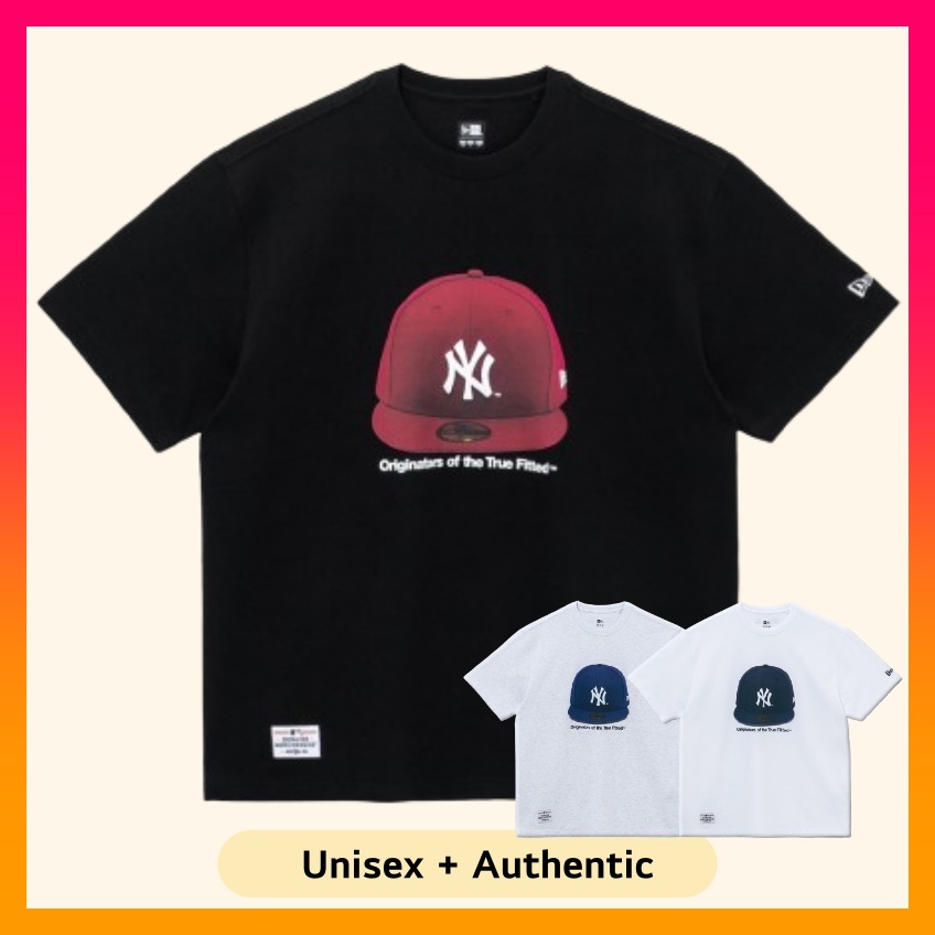 NEWERA MLB 59FIFTY Unisex T Shirt (2024New) | Shopee Singapore