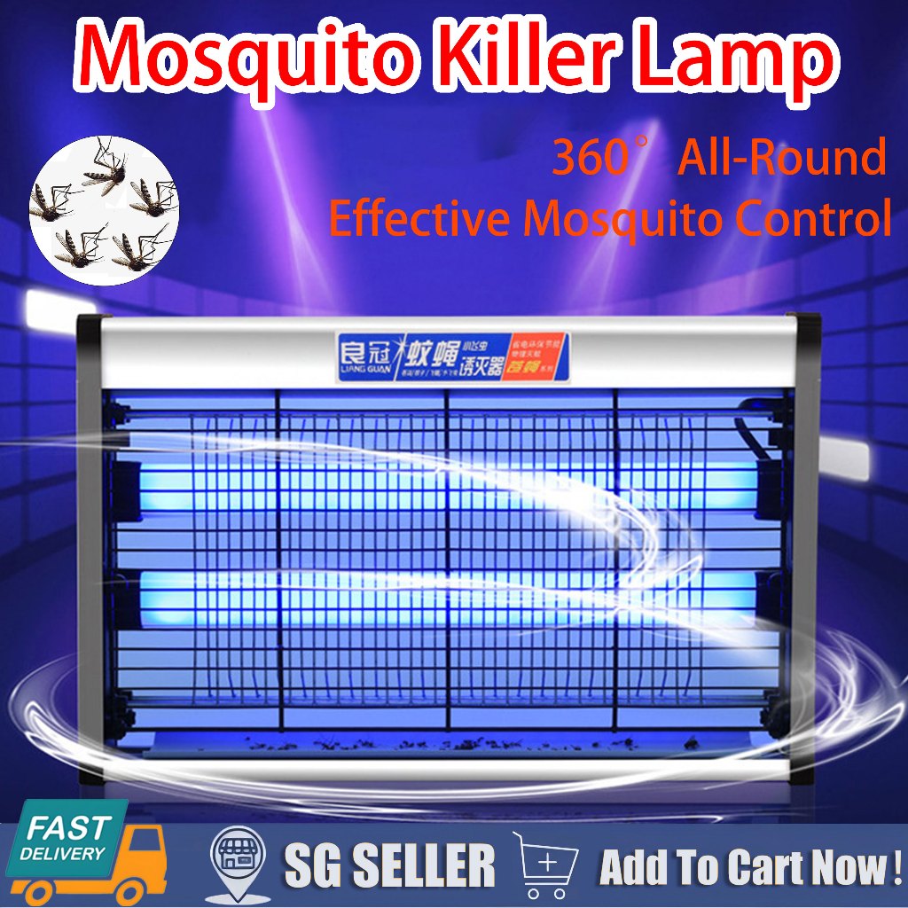 【SG Stock】Ultraviolet mosquito killer electroshock light catalyzes ...