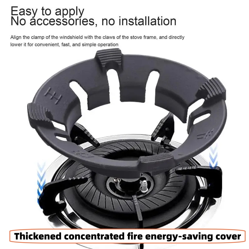 【SG Local sellers】Gas Stove Support Rack Energy Saving Windproof Cover ...