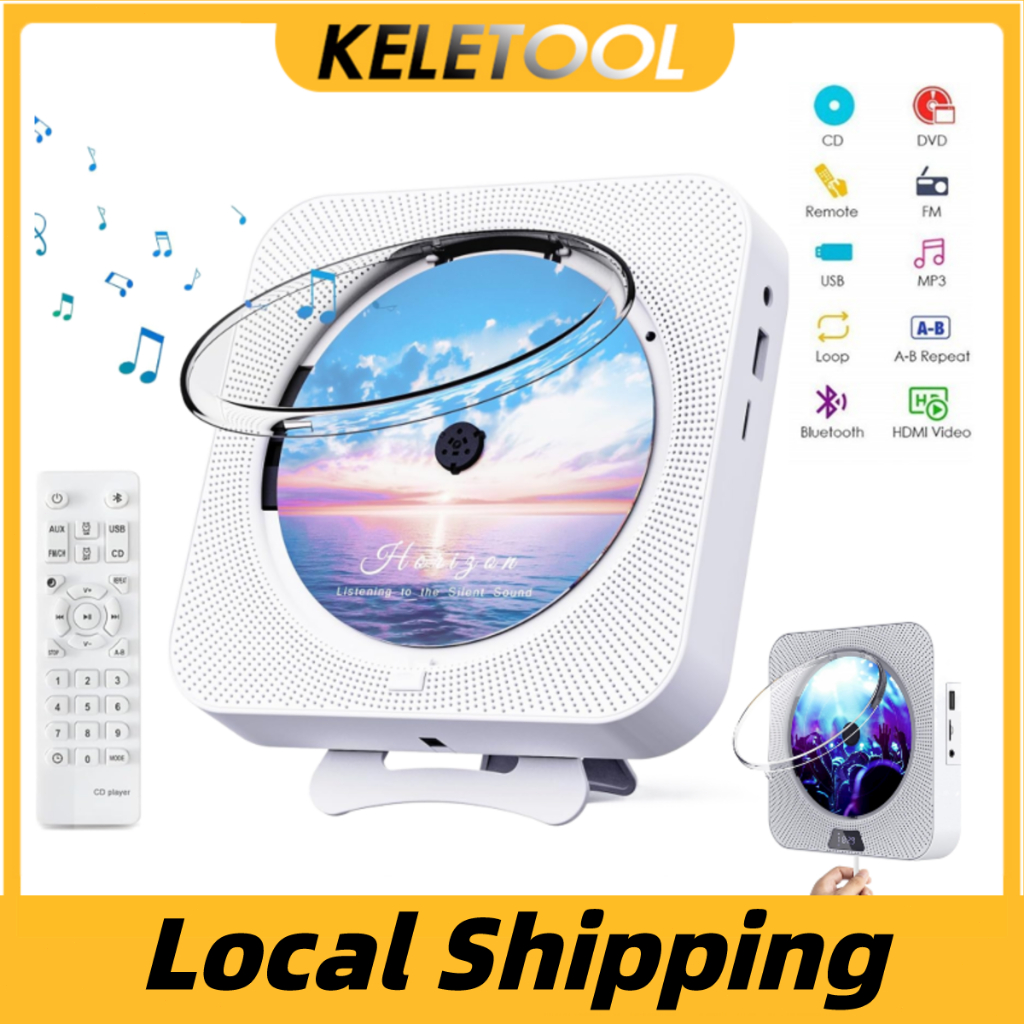 Local Send hdmi dvd cd player disc players wall mount radio bluetooth ...