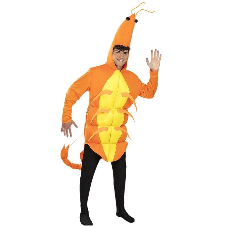 [SG Seller] Adults Prawn Shrimp Costume Marine Theme Sea Party Animal ...