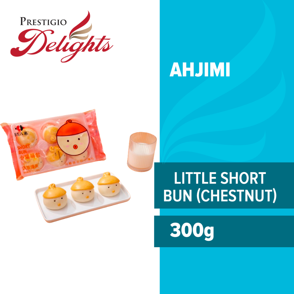 AHjimi Little Short Bun (Chestnut) | Shopee Singapore