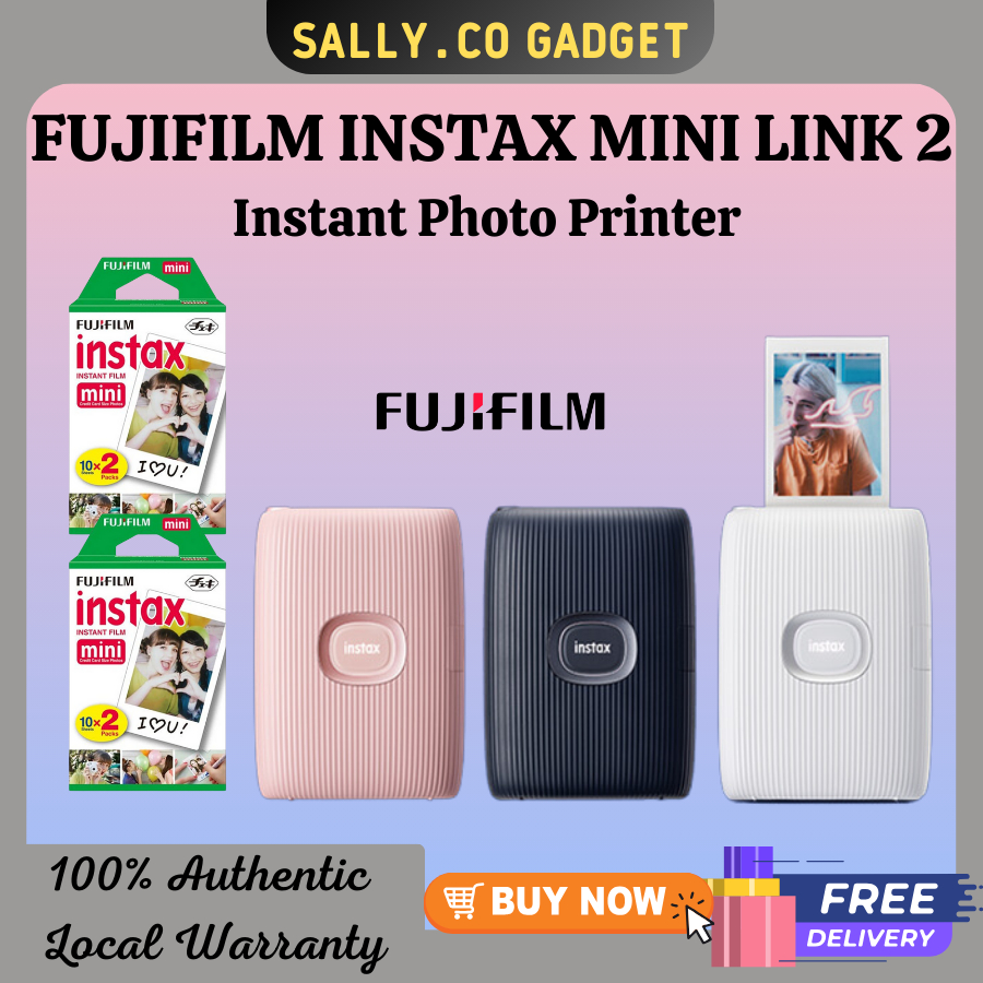 [Ready Stock]Fujifilm Instax Mini Link 2 Smartphone Bluetooth Printer ...