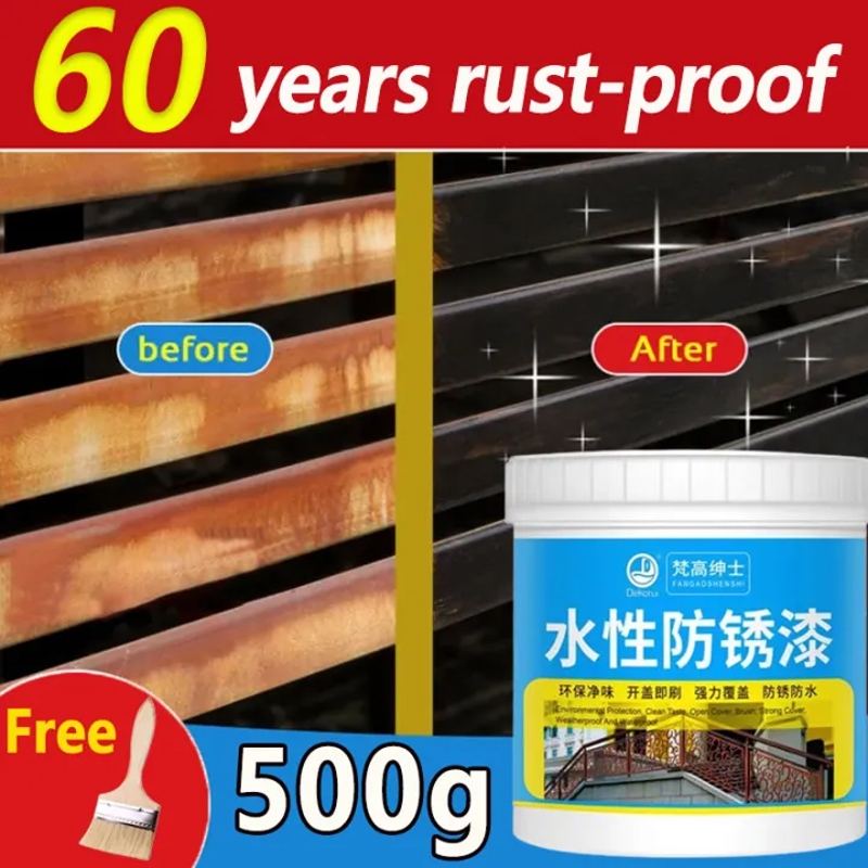 60 years rust-proof AL rust remover anti rust paint rust paint Prolong ...