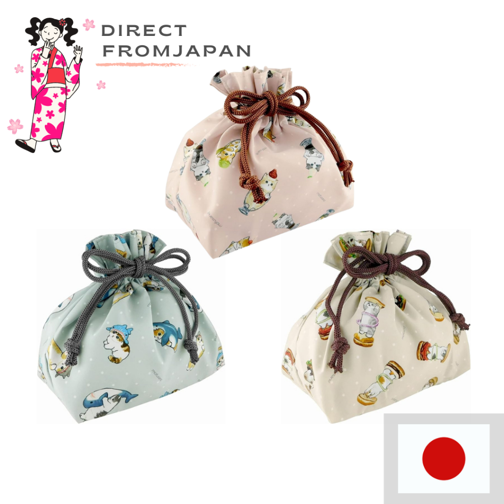 Mofusand Lunch Drawstring Bag Samenyan [Direct from Japan] | Shopee ...
