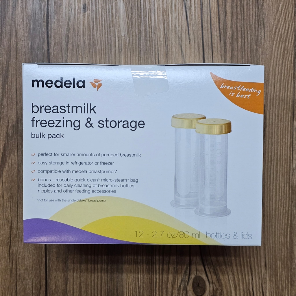 Medela Breast Milk Freezing & Storage Containers, 80ml (12Pack ...