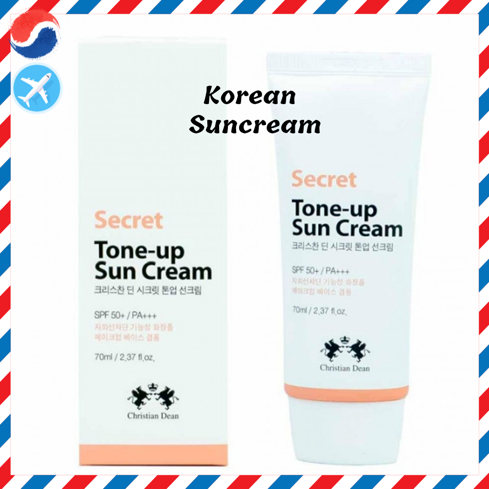 [Christian Dean] Secret Tone-Up Sunscreen SPF50+ PA+++(70 ml) | Shopee ...