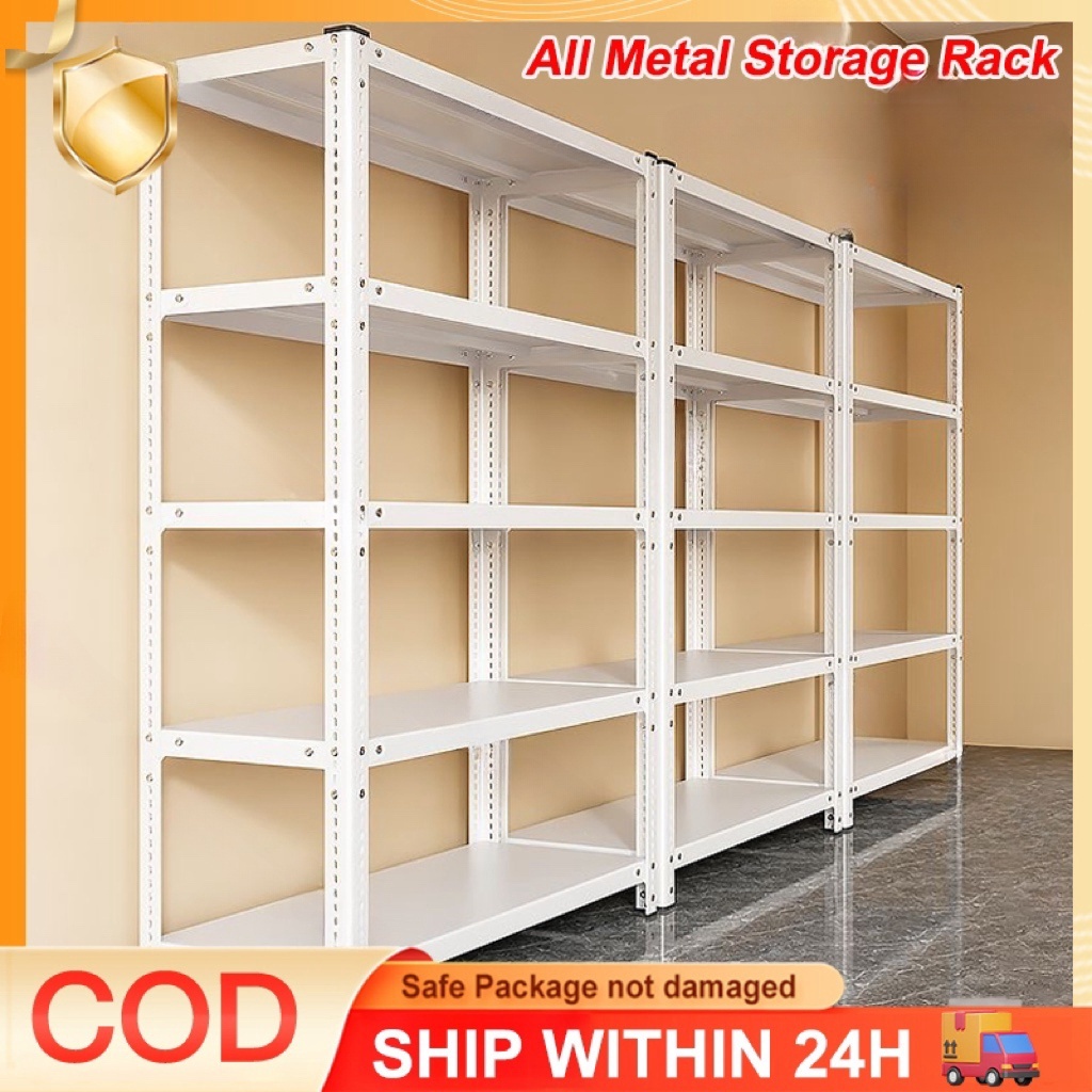 MOK Rak Besi Bertingkat 120*40*210CM Boltless Rack Height Adjustment ...