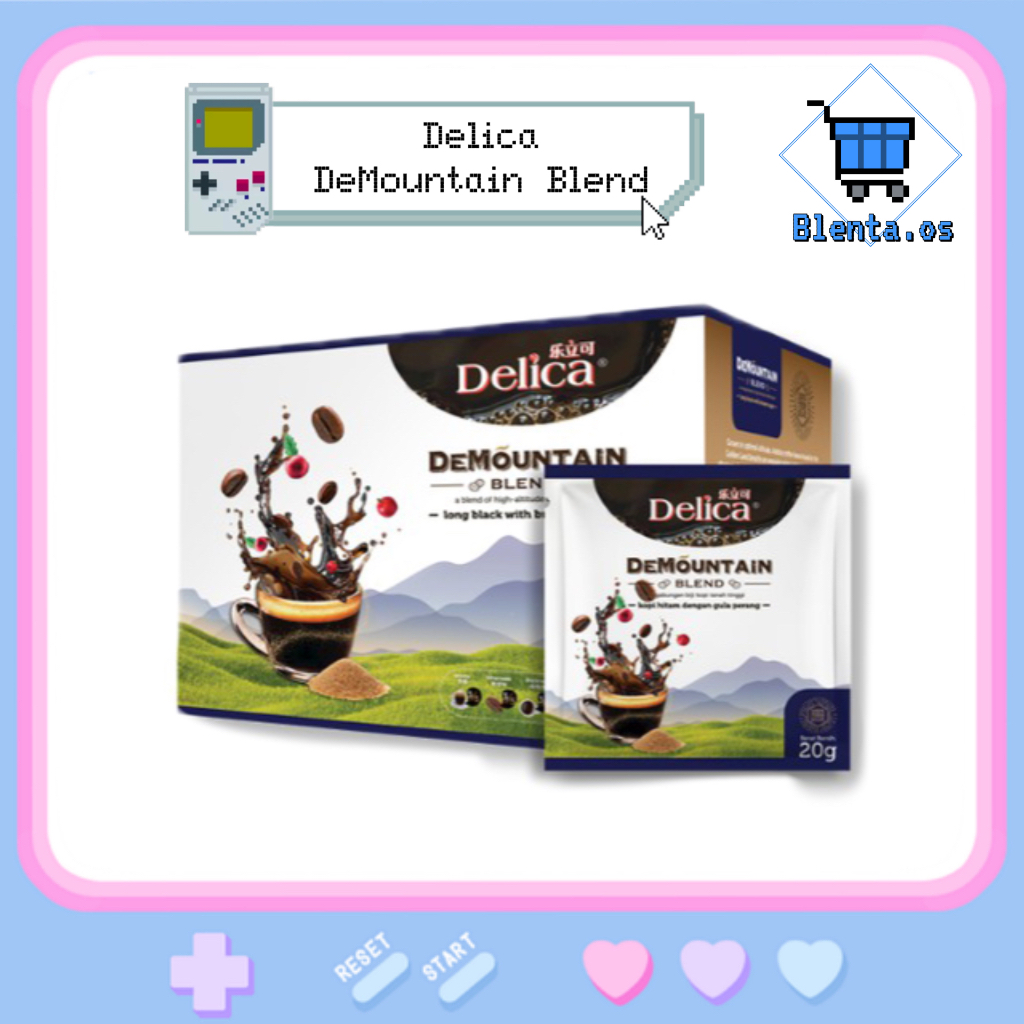 Delica DeMountain Blend Instant Coffee 200g(10’s x20g)🔥SG READY STOCK🔥 ...