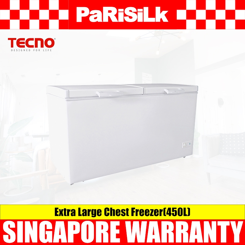 TECNO TCF450W Extra Large Chest Freezer(450L) | Shopee Singapore
