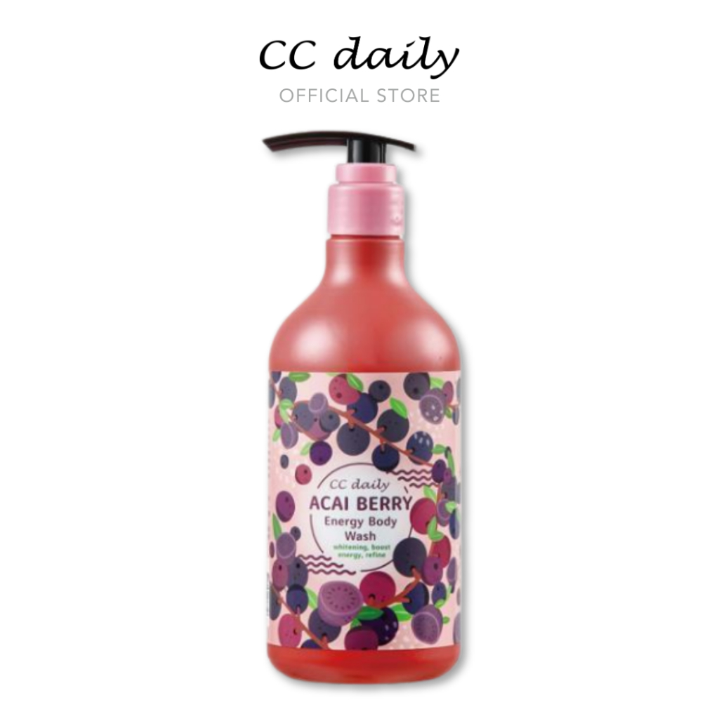 CC daily Acai Berry Energy Body Wash 580g | Shopee Singapore