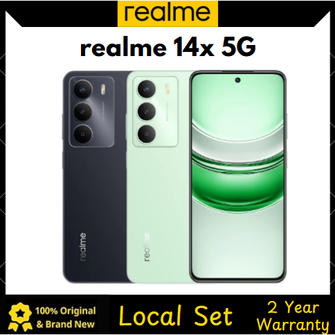 Realme 14x 5G NFC | (8/128GB) (8/256GB) | 5G Champion | AI Camera ...