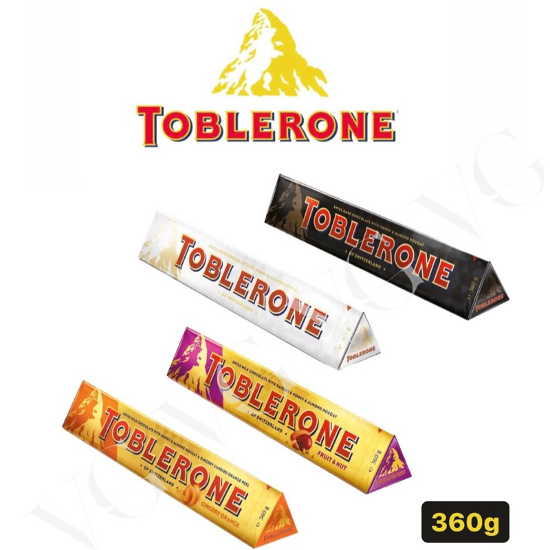 [SG STOCK] TOBLERONE Chocolate Gingery Orange, Toblerone White ...
