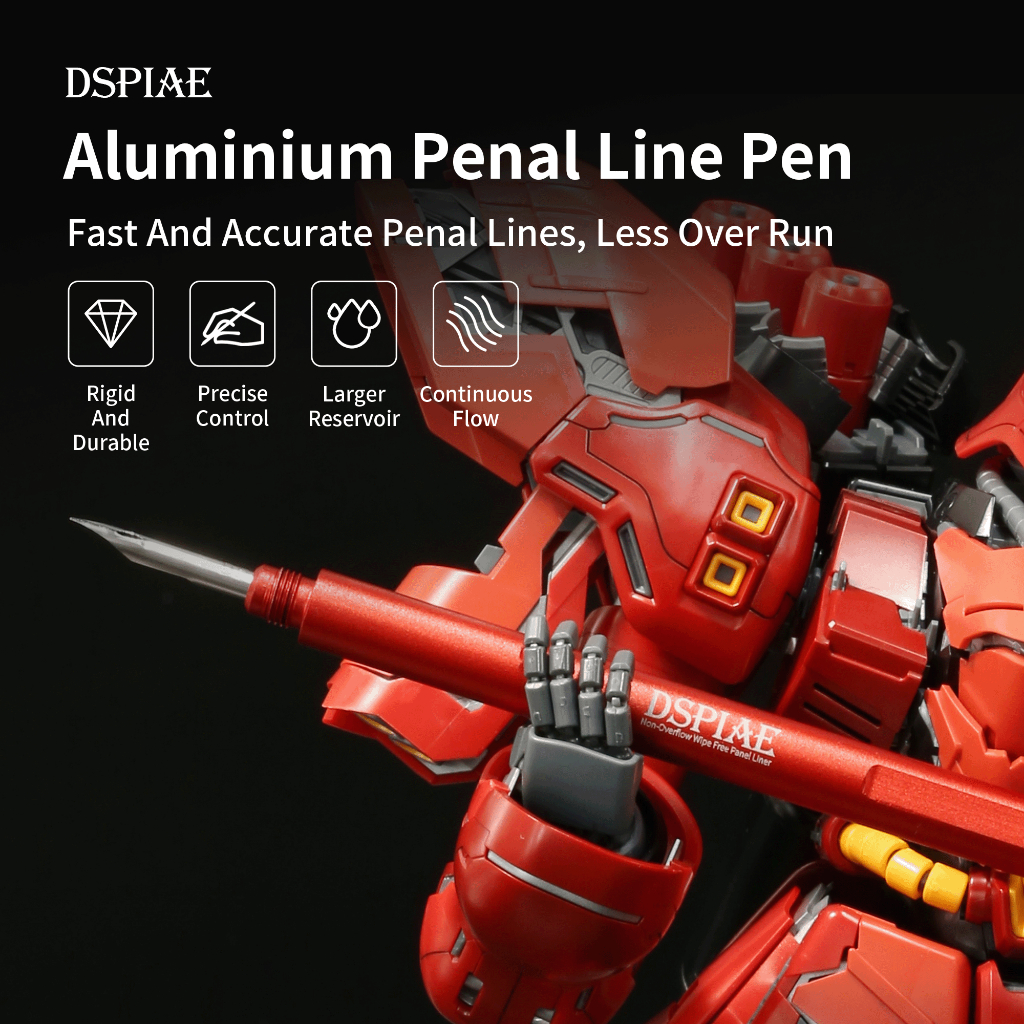 Full Metal Panel Liner Pen by Dspiae for Panel Line Paint Enhance ...