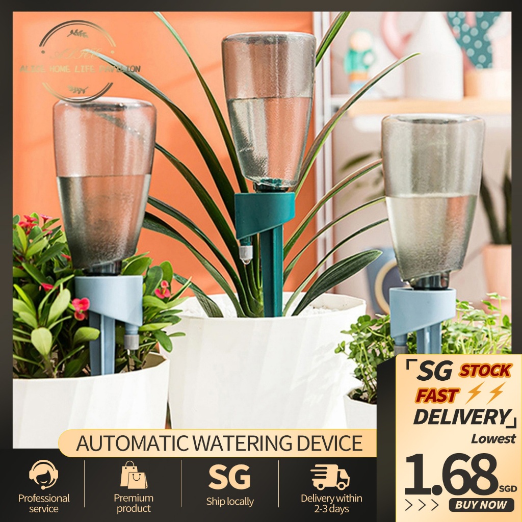 SG Delivery Automatic Plant Waterer with Bottle Garden Auto Water ...