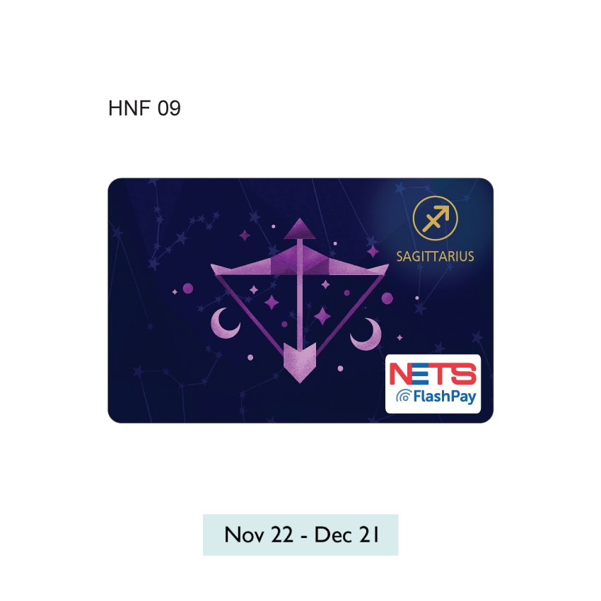 Personalised Nets Flashpay Card Horoscope Style perfect Customised ...