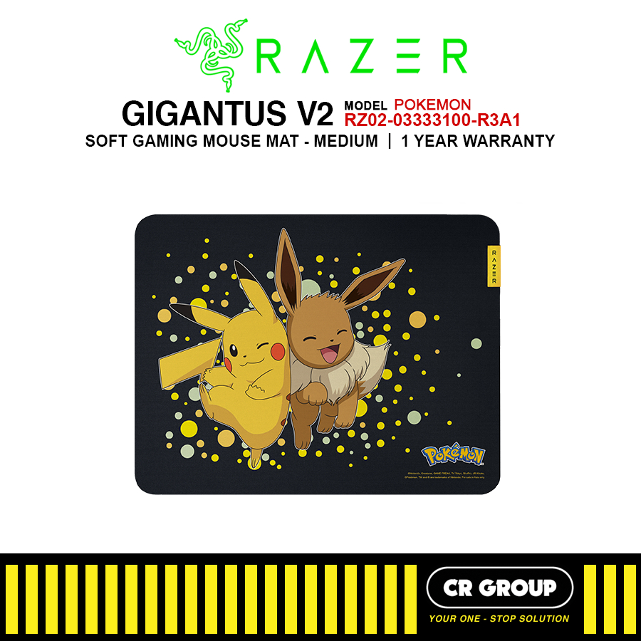 RAZER GIGANTUS V2 POKEMON - Gaming Mouse Pad - Anti-Slip Base ...