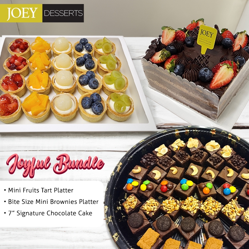 JOEY CAKES | Joyful Pastry Bundle | Home & Office Party | Shopee Singapore