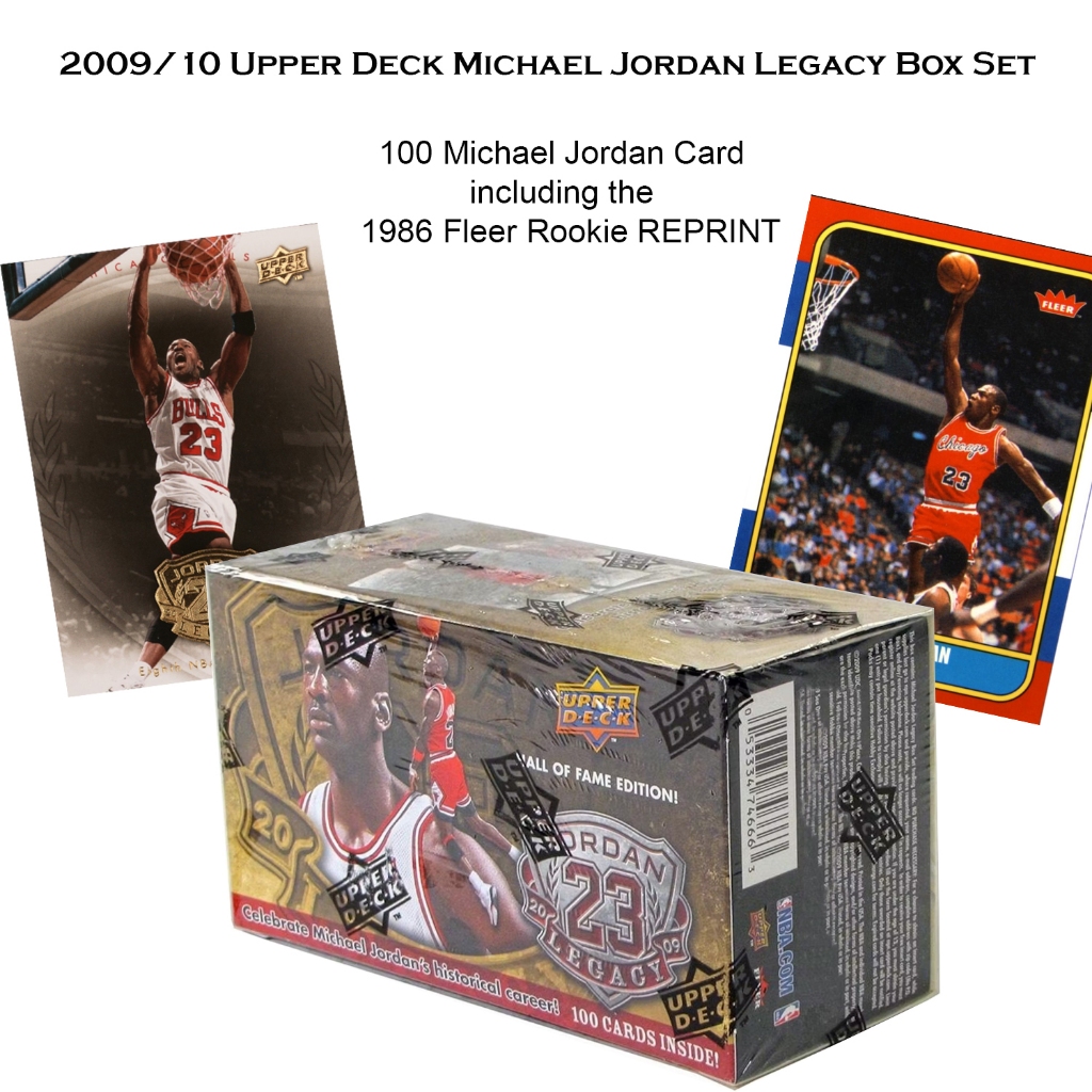 2009/10 Upper Deck Michael Jordan Legacy Hall of Fame Edition Box Set ...