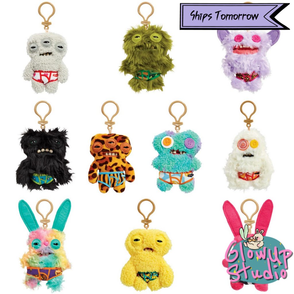 FUGGLER Keyring Plush Toy Keychain 12cm | Shopee Singapore