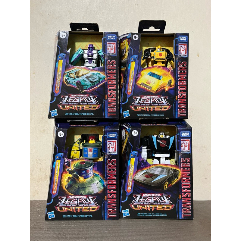 Transformers legacy united set of 4 Cosmos armada sideswipe g2 ...